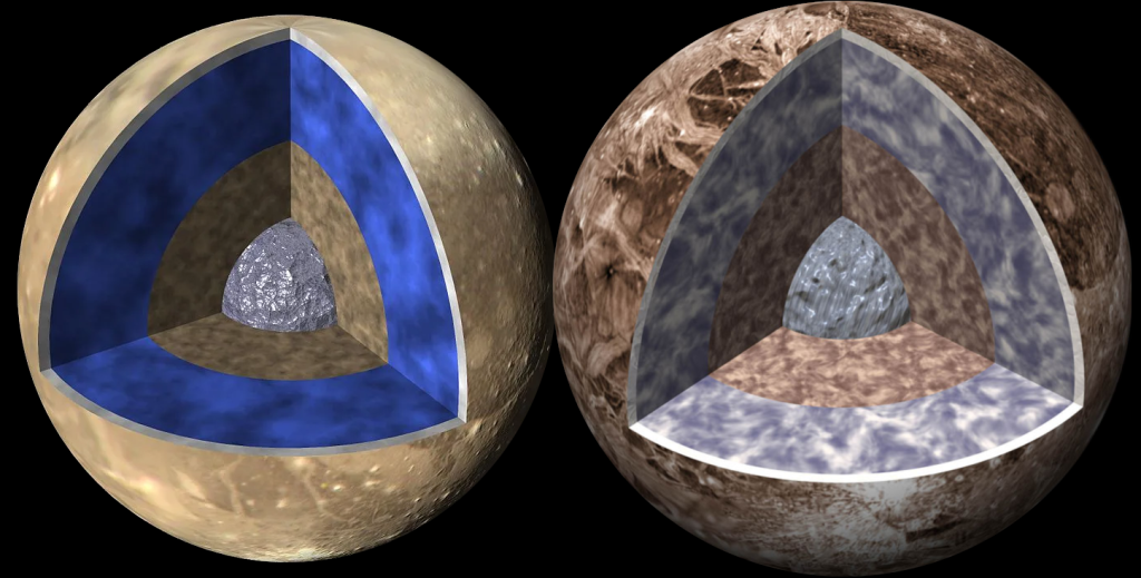 Ganymede and Callisto: frozen destinies with divergent origins ...